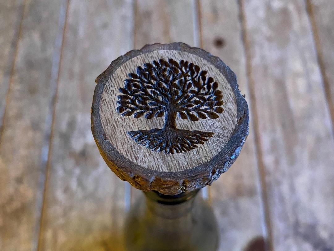 Tree of Life Wine Stopper / Christmas Gift / Stocking Stuffer ...