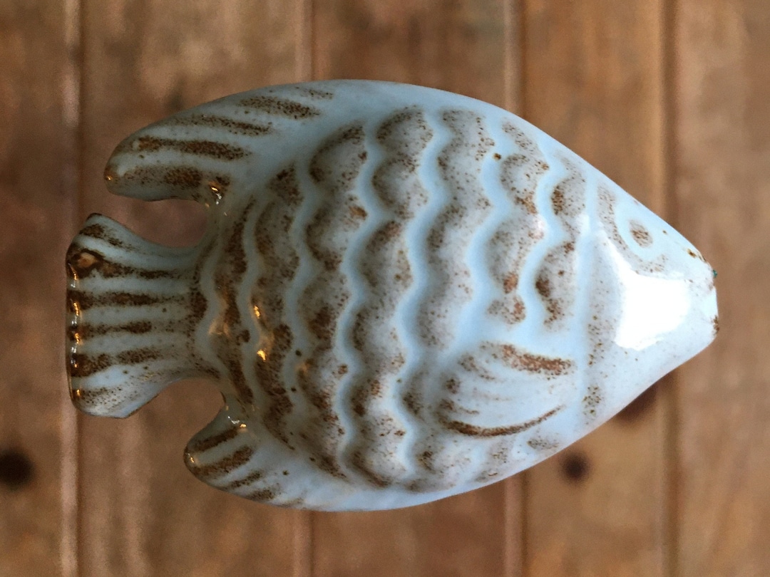 Blue Fish Wine Bottle Stopper / Blue Fish Wine Stopper / Nautical Wine ...