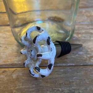 Industrial Wine Stopper / Spigot Knob Stopper / Rustic Bottle Stopper ...