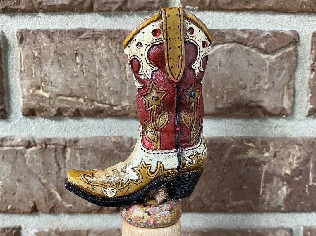 Cowboy Boot Stopper / Cowboy Boot Wine Stopper / Boot Bottle Stopper ...