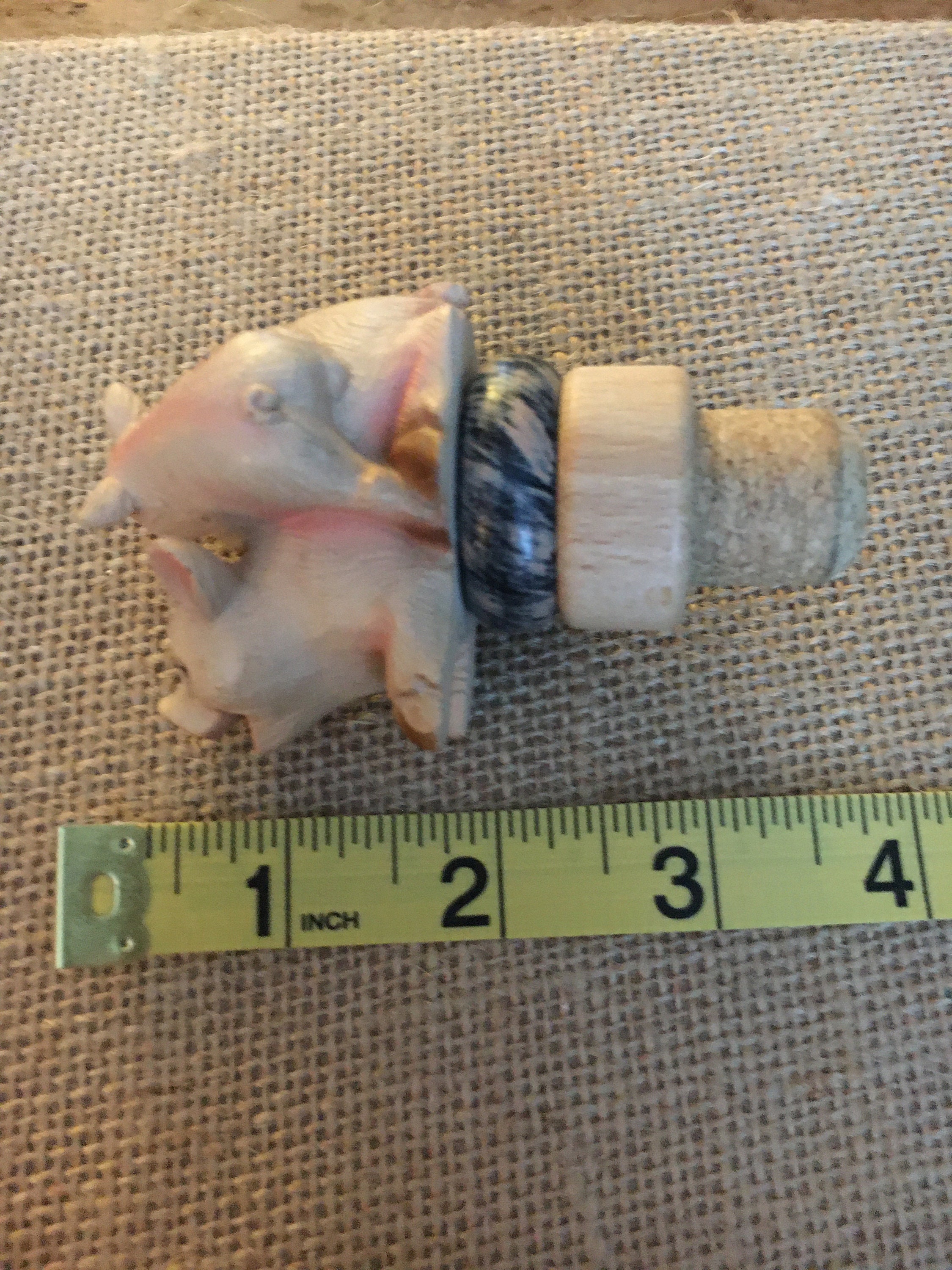 Mama & Baby Pig Wine Bottle Stopper / Pig Wine Stopper / | Etsy
