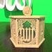Elegant Islamic Wooden Jewelry Box Bundle With Islamic Design Laser Cut ...