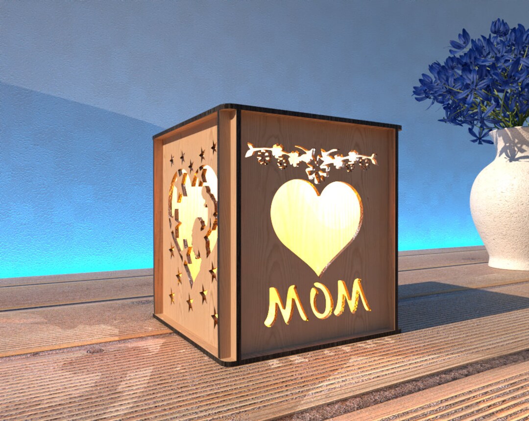 Laser Cut File for Mother’s Day |mothers Day Gifts From Daughter & Son ...