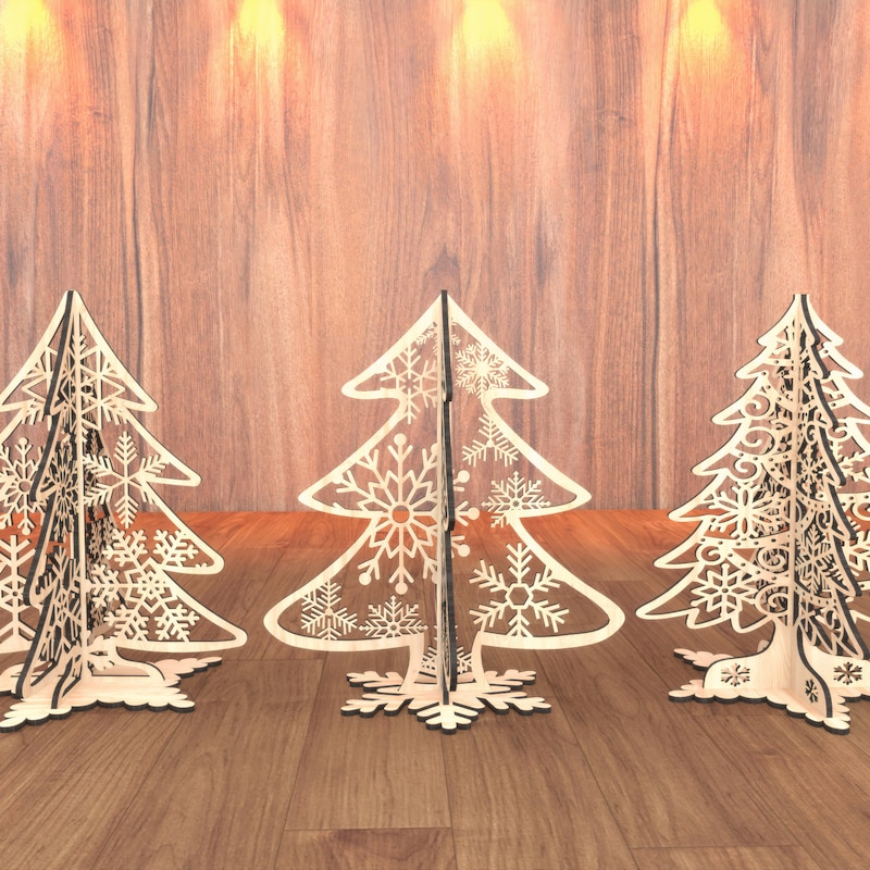Laser Cut Tree Svg - Etsy