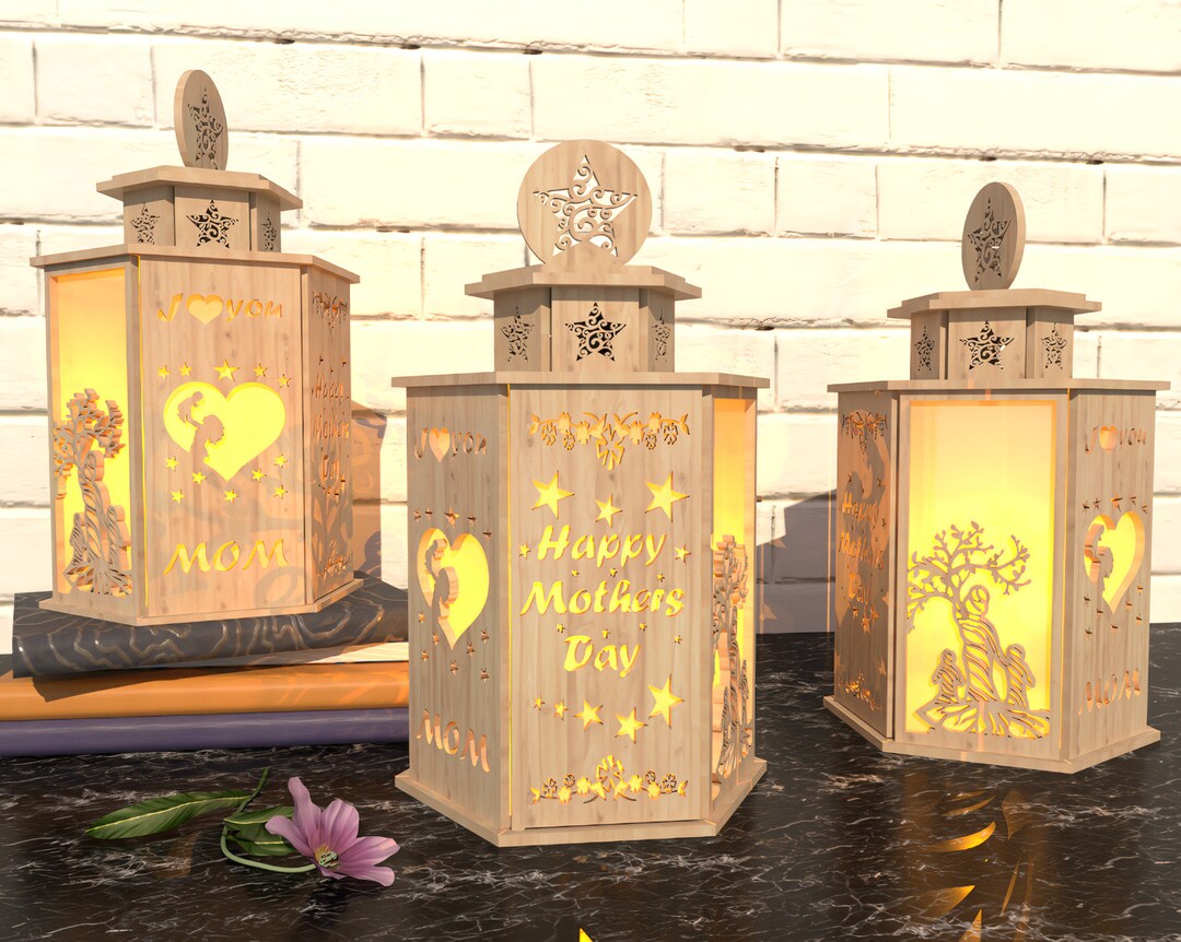 Laser Cut File for Mother’s Day |mothers Day Gifts From Daughter & Son ...