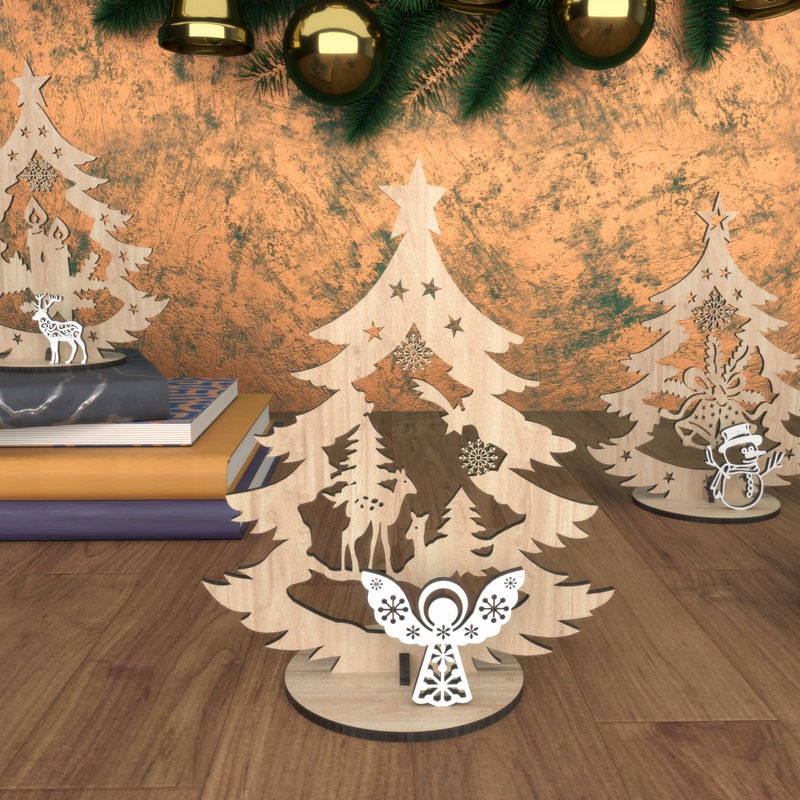 Laser Cut Tree Svg - Etsy