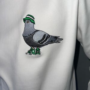 Funny Crazy Bird Embroidery Design - Machine Pattern for Crafts ...