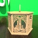 Elegant Islamic Wooden Jewelry Box Bundle With Islamic Design Laser Cut ...