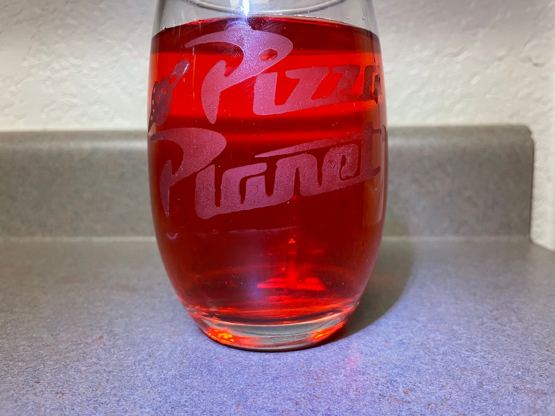 Pizza Planet Etched Glass - Etsy