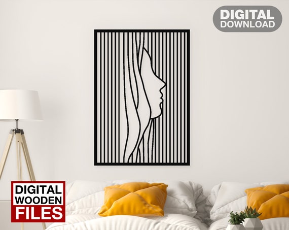 Captivity Wall Art Laser Cut Svg Dxf Files Sticker Engraving | Etsy