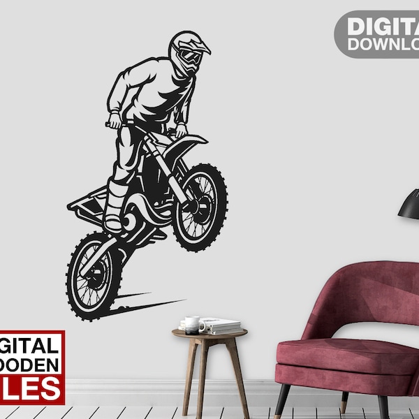 Motocross Dxf - Etsy