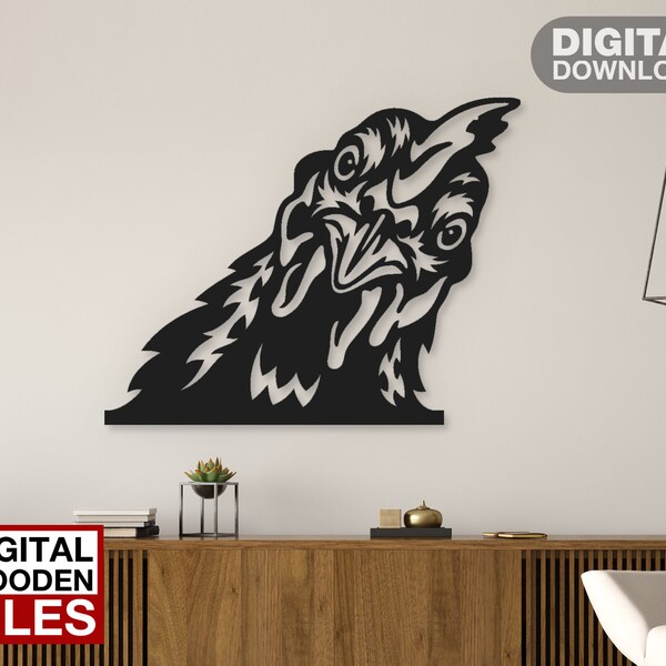 Chicken Wall Decal - Etsy