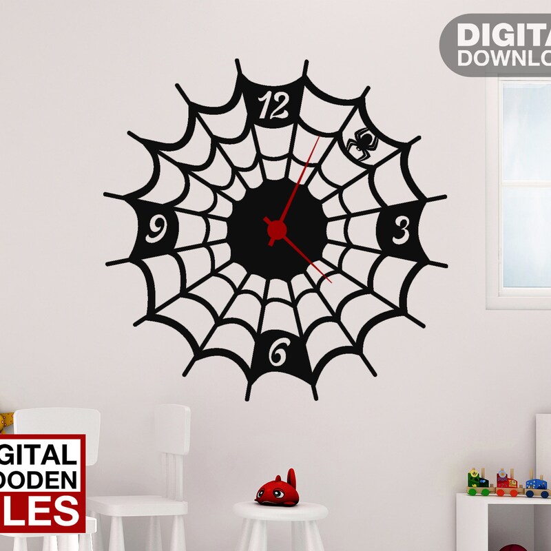 Spiderman Clocks - Etsy