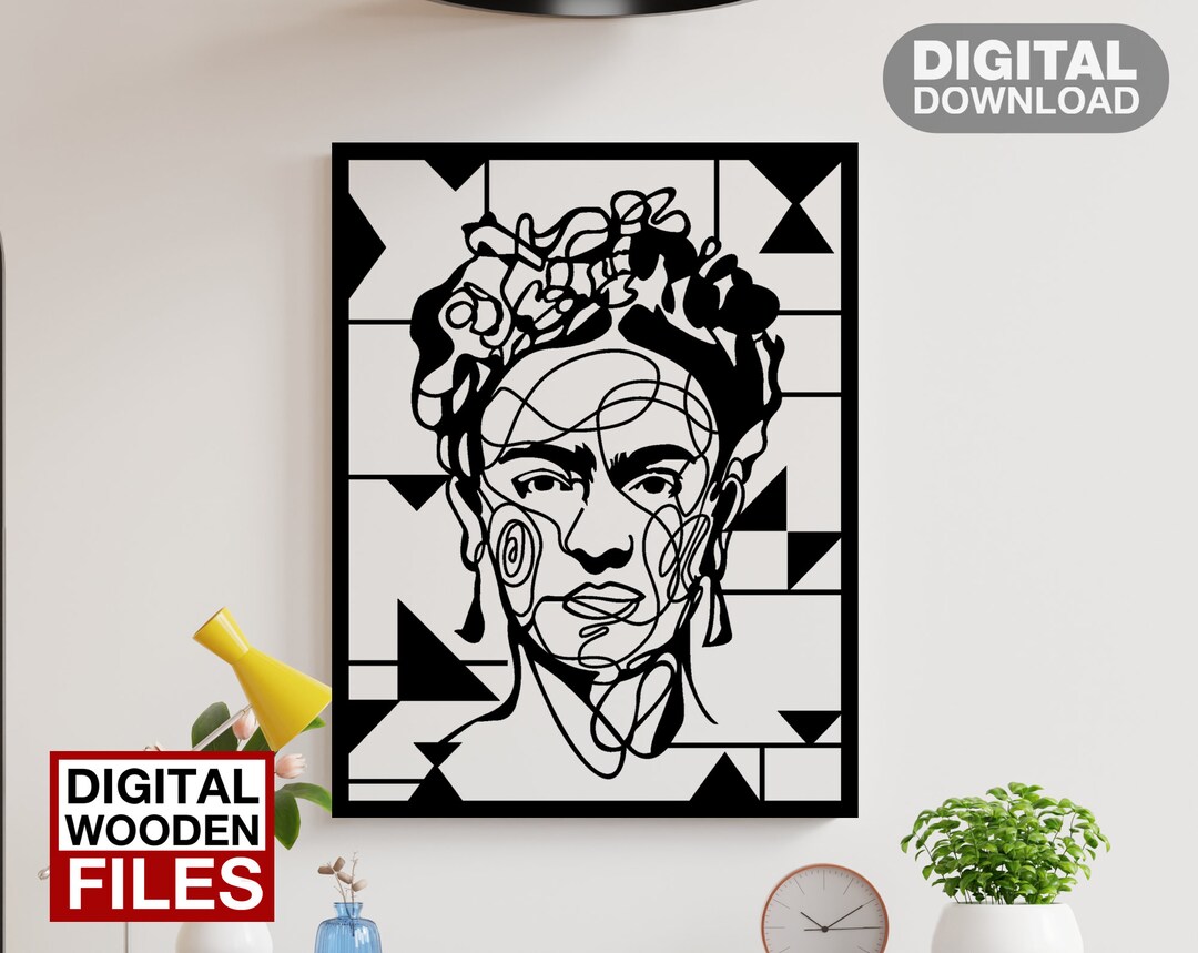 Frida X Design Frida Kahlo Mexico Vector Sublimation Svg Dxf Pdf Ai Cdr ...