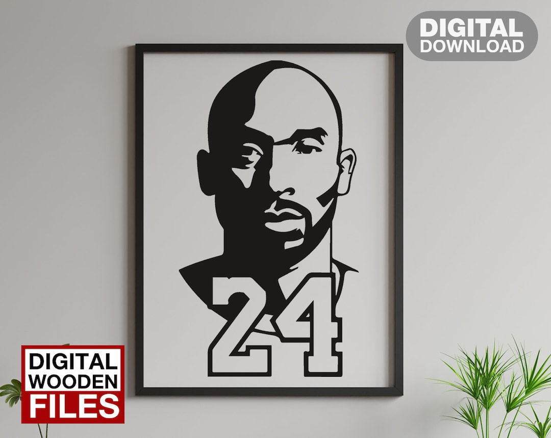 Black Mamba Svg, Poster, 24 Number, Basketball, Svg, Prints Digital ...