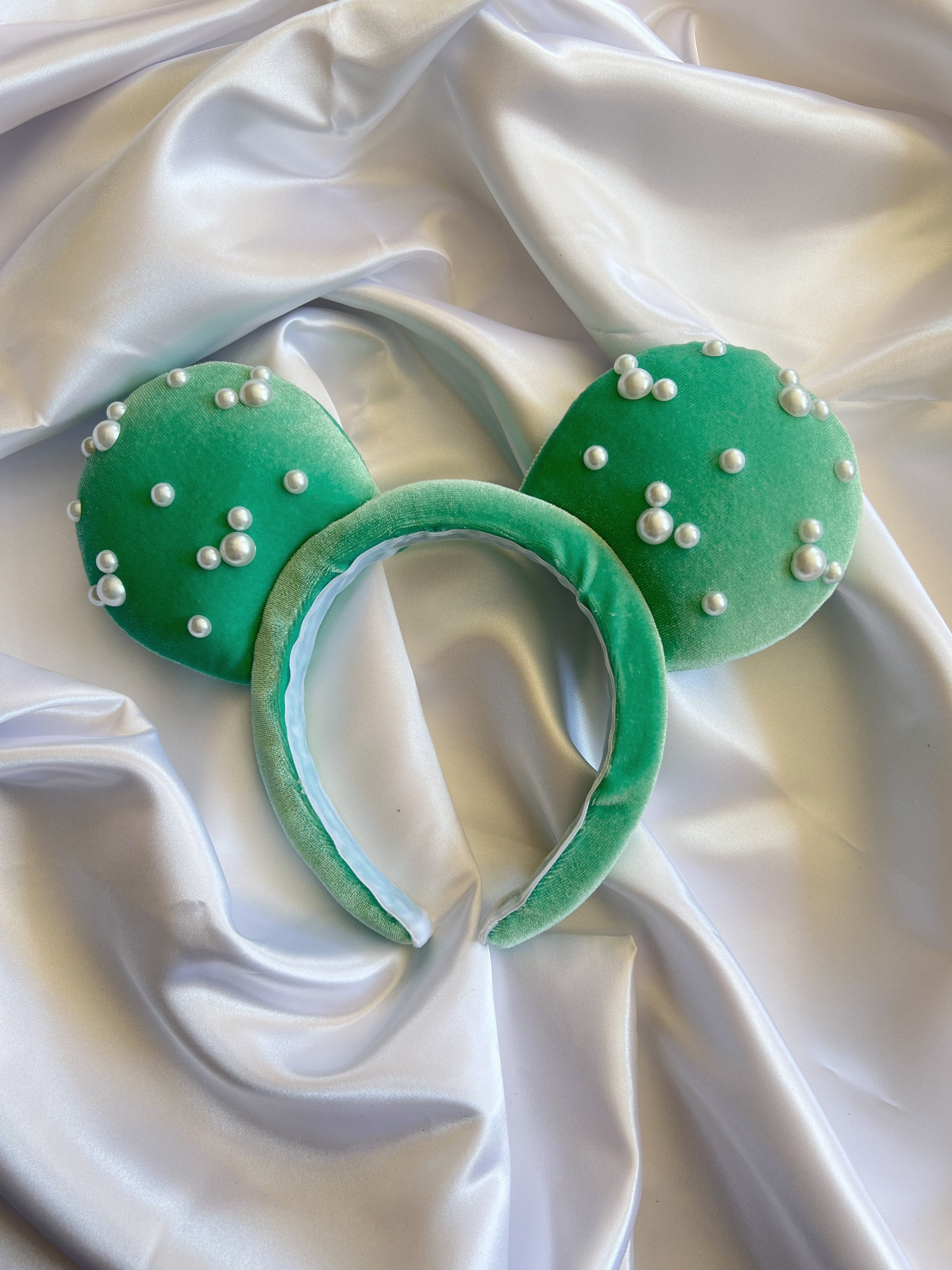 Pearl Padded Ears - Etsy