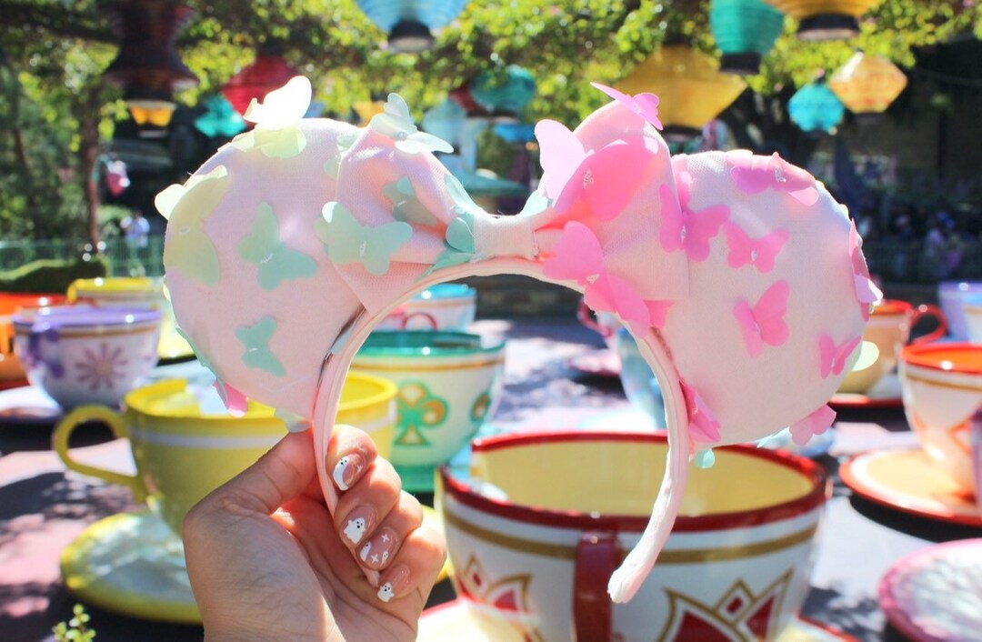 Rainbow Butterfly Ears - Etsy