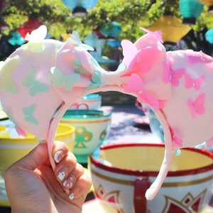 Rainbow Butterfly Ears - Etsy