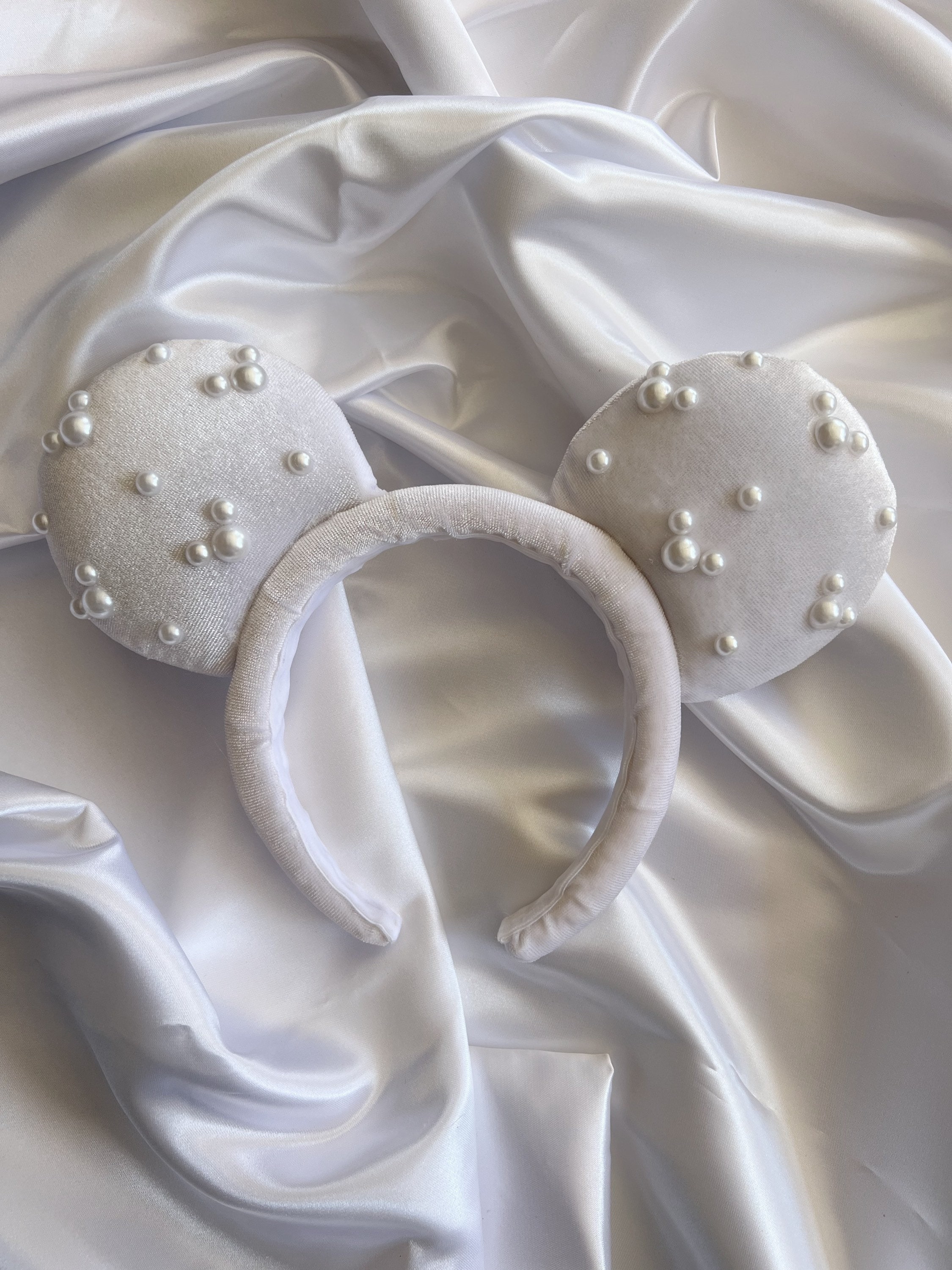 Pearl Padded Ears - Etsy