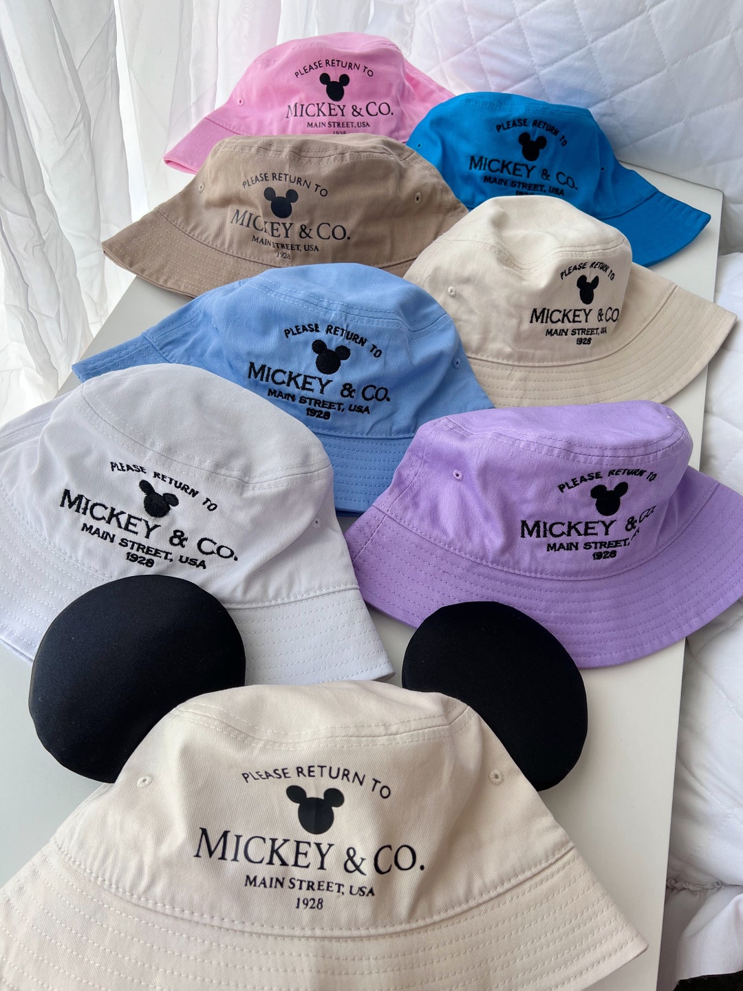 Return to Mickey & Co Bucket Hats - Etsy