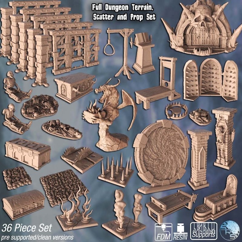 Dungeons Terrain Traps - Etsy