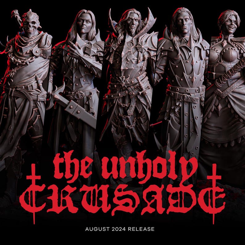 Unholy Crusade | Vampires, Werewolves, Four Horsemen of the Apocalypse ...