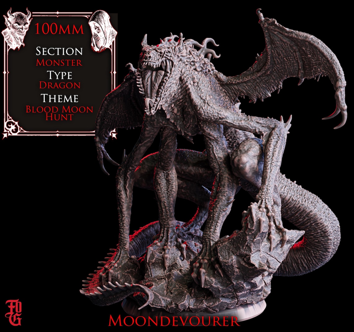 Blood Moon Hunt - Werewolves, Fighters, Dragon, Wolf, Werewolf, Druid ...