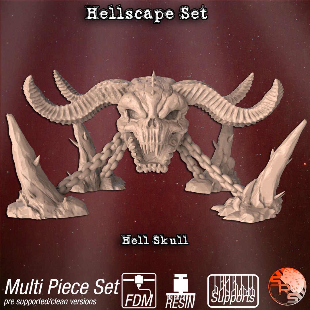 Hellscape Terrain Wargaming RPG Miniature Skirmish Games - Etsy