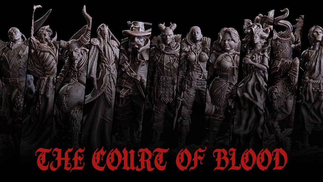 Court of Blood - Vampire, Blood Commanders, Cultist, Werebat ...