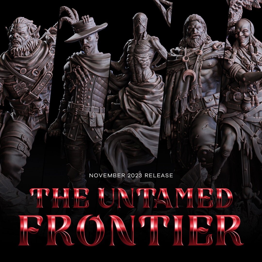 The Untamed Frontier - Hunters, Duelist, Madam, Wendigo, Howler, Wraith ...