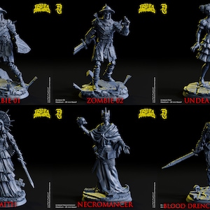 Mork Borg Faces of a Dying World - Goblins, Undead, Priests, Heroes ...