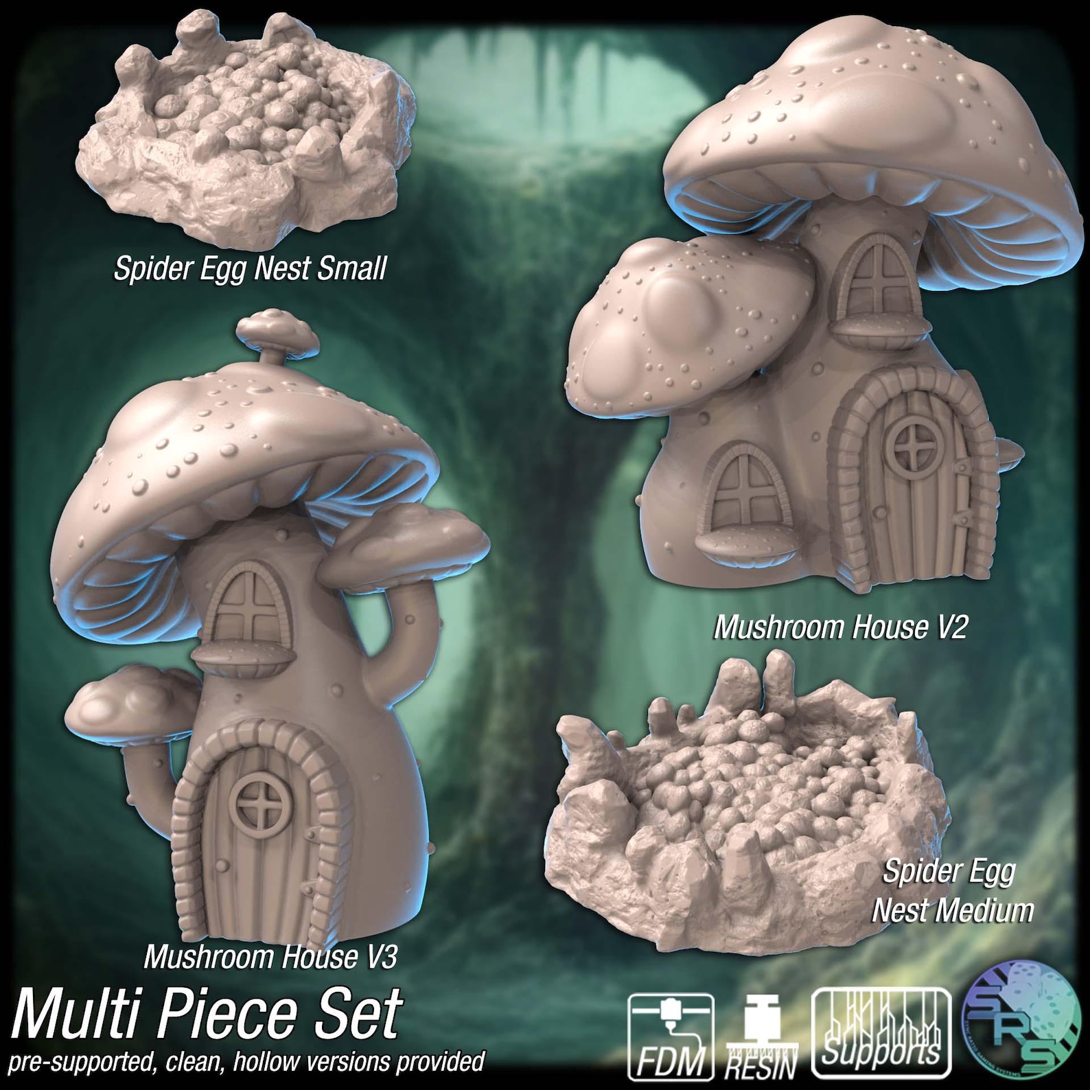 Underdark - Stalagmite, Stalactite, Fungi, Mushroom, Spider Eggs ...