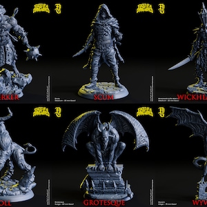 Mork Borg Faces of a Dying World - Goblins, Undead, Priests, Heroes ...