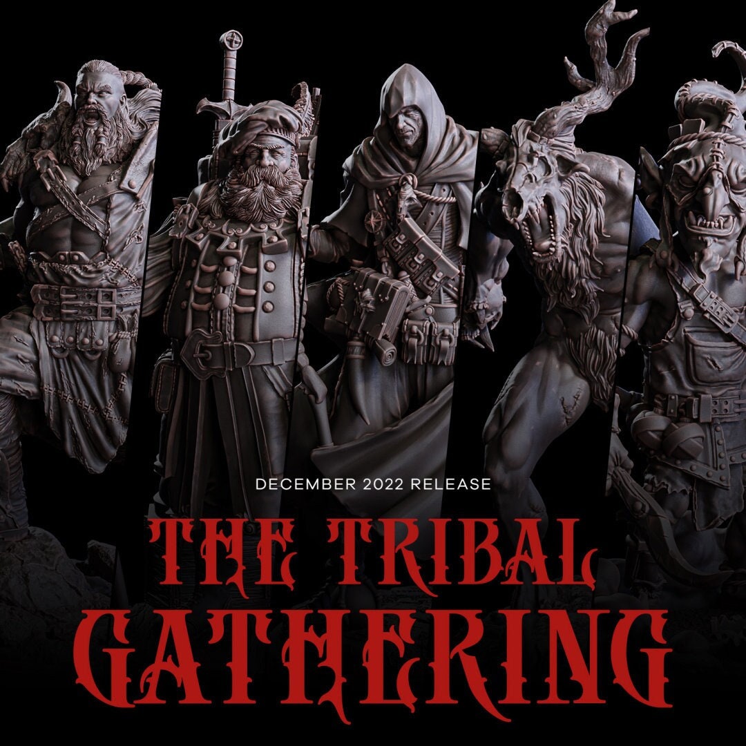 Tribal Gathering - Titan, Wendigo, Warriors, Goblins, Bandits, Rhino ...