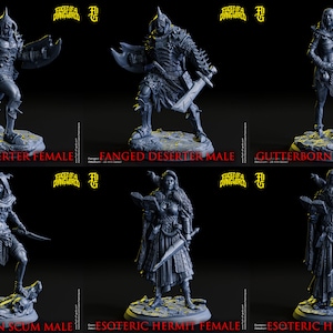 Mork Borg Faces of a Dying World - Goblins, Undead, Priests, Heroes ...