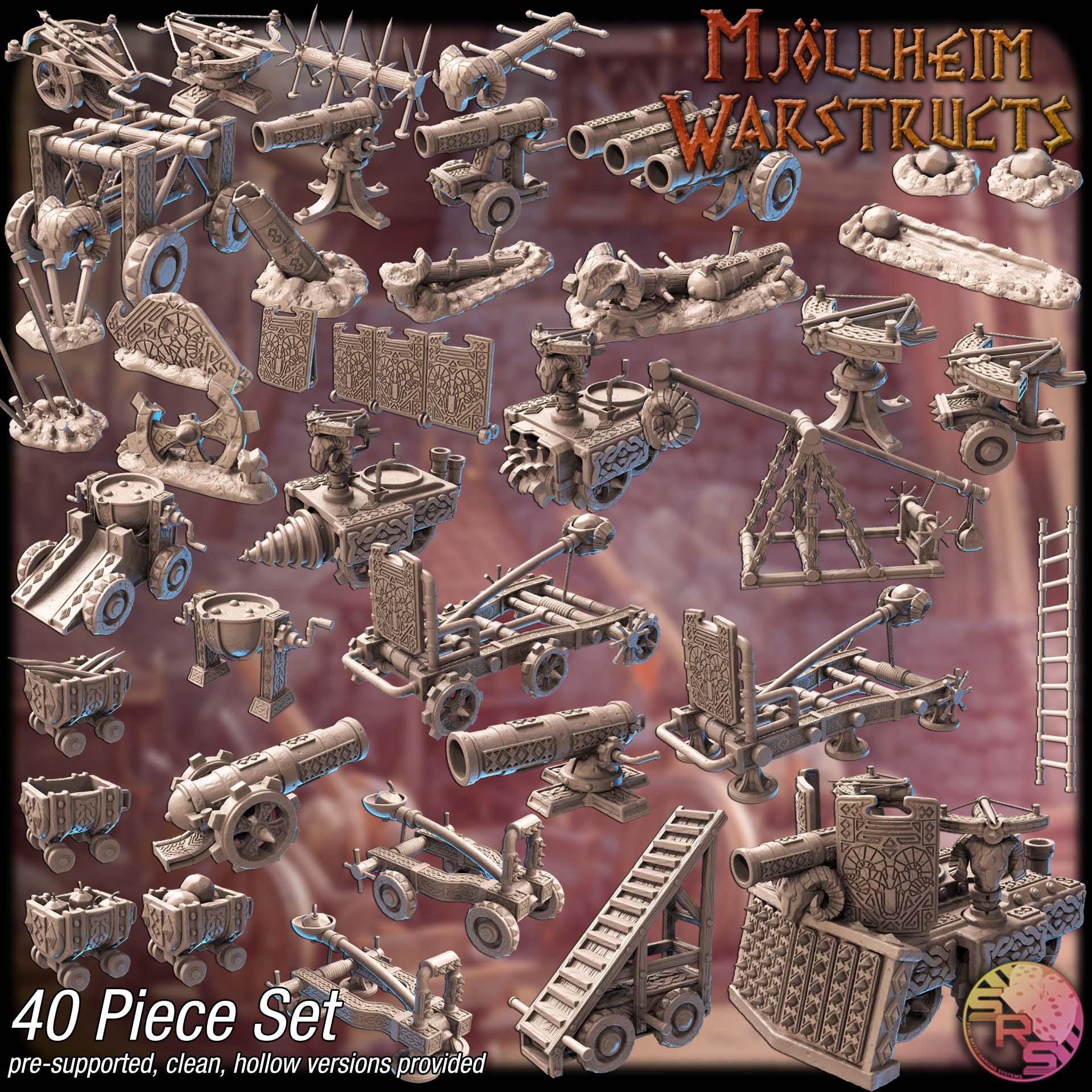 Dwarven Siege Engines | Ballistas, Cannons, Rams, Trebuchets ...