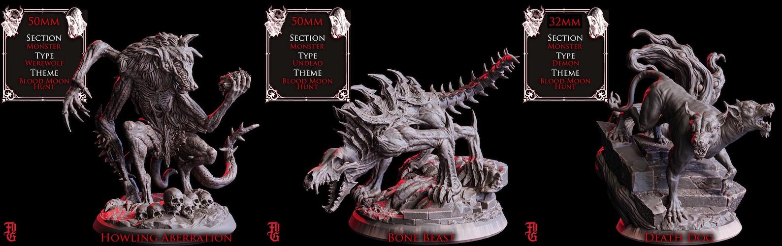 Blood Moon Hunt - Werewolves, Fighters, Dragon, Wolf, Werewolf, Druid ...