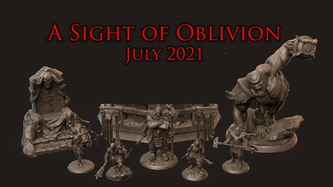 Sight of Oblivion - Cyclops, Goblins, Orc, Hammer, Archer, Scenery ...