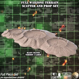 Warzone Terrain - Bolt Action, DUST, Flames of War, Historical, Warlord ...