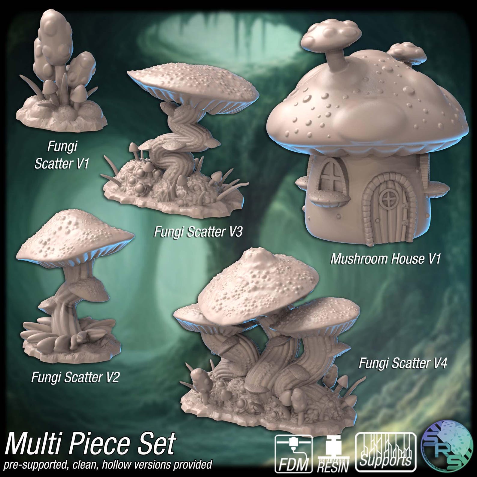 Underdark - Stalagmite, Stalactite, Fungi, Mushroom, Spider Eggs ...