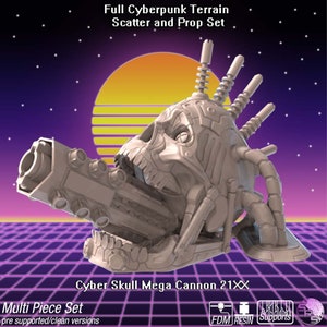 Cyberpunk Terrain - Shadowrun, Gamma World, Gridwars, Cy-borg ...