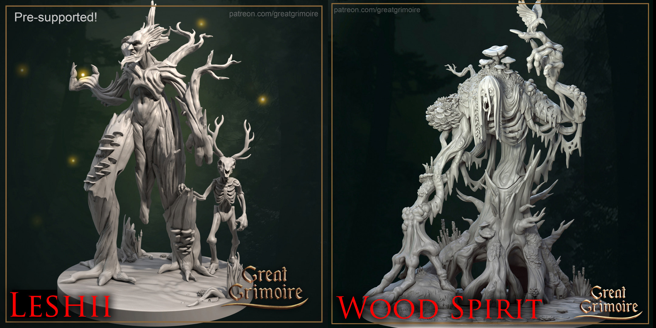 Giant Monsters - Horror, Tree, Spirit, Crab, Rat, Abomination ...