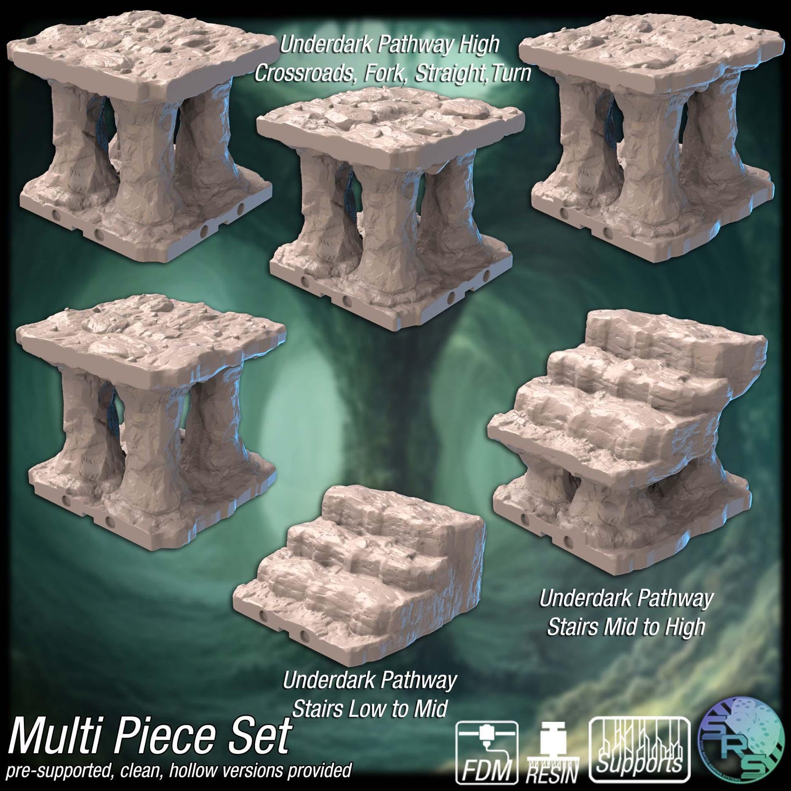Underdark - Stalagmite, Stalactite, Fungi, Mushroom, Spider Eggs ...