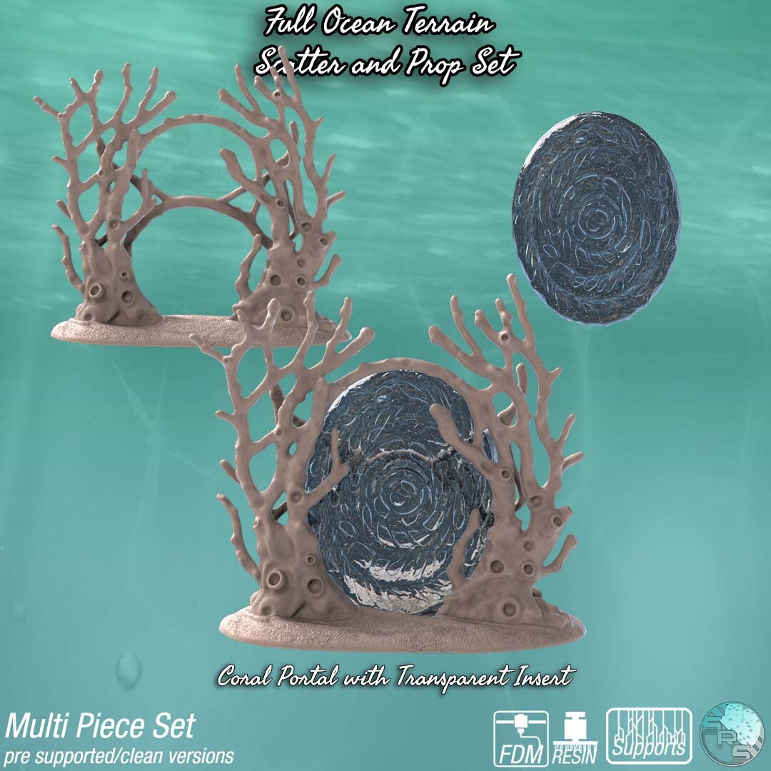 Ocean Terrain - Wrath of Kings, Blood & Plunder, Guild Ball, Skiff ...