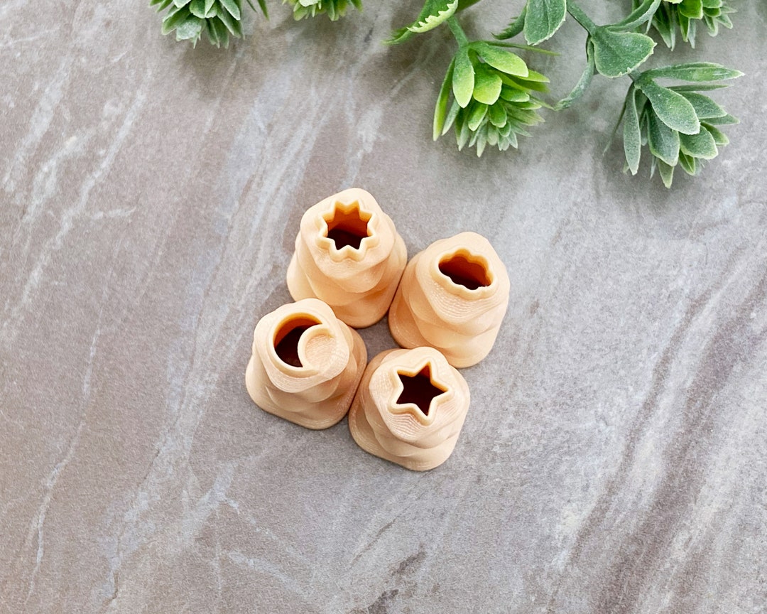 Sky Micro Cutter Set of 4 | Sun, Cloud, Moon & Star Micro Clay Cutters ...