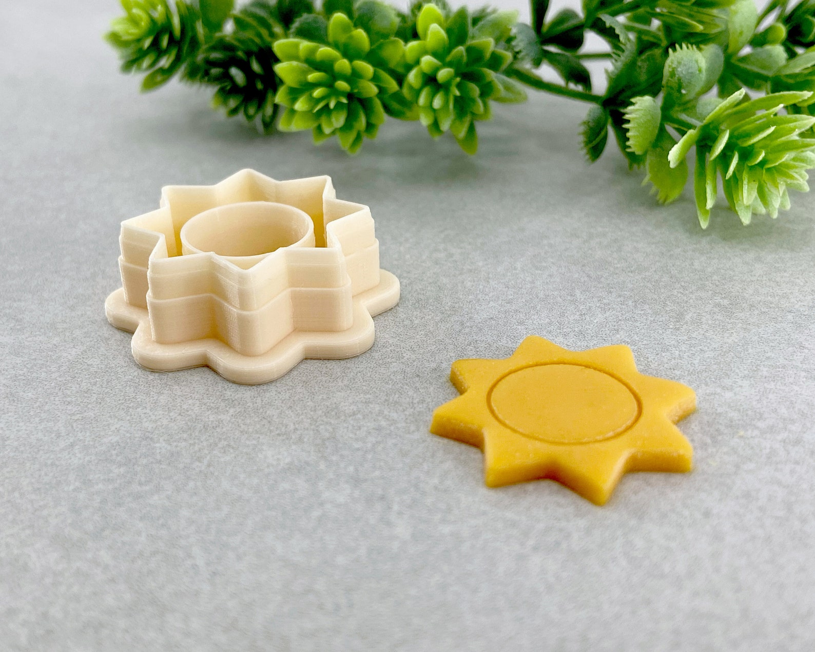 Sun Polymer Clay Cutter, Celestial Summer Floral Jewelry Making Tool - Etsy