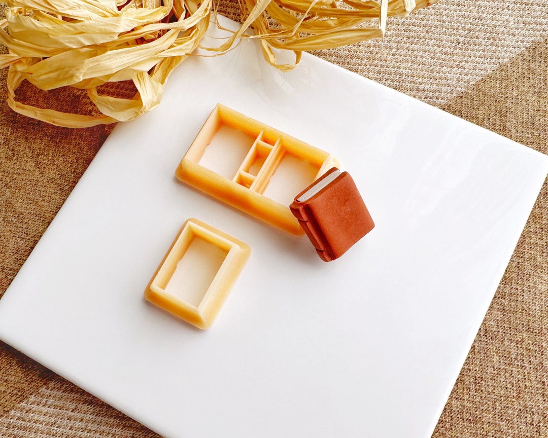 Book Builder Clay Cutter Set for Polymer Clay, Book Lover Gift, Perfect ...