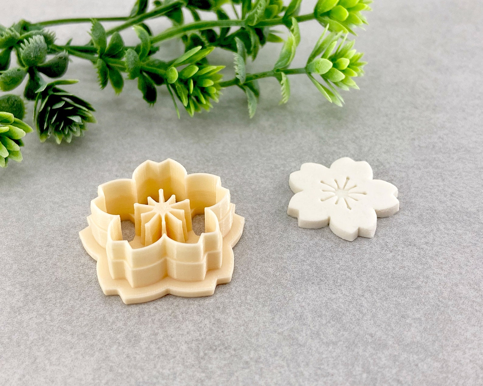 Sakura Flower Spring Clay Cutter Floral Cherry Blossom - Etsy