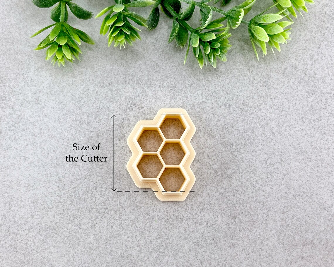 Honeycomb Spring Clay Cutter Hexagon Honeycomb Shaped - Etsy