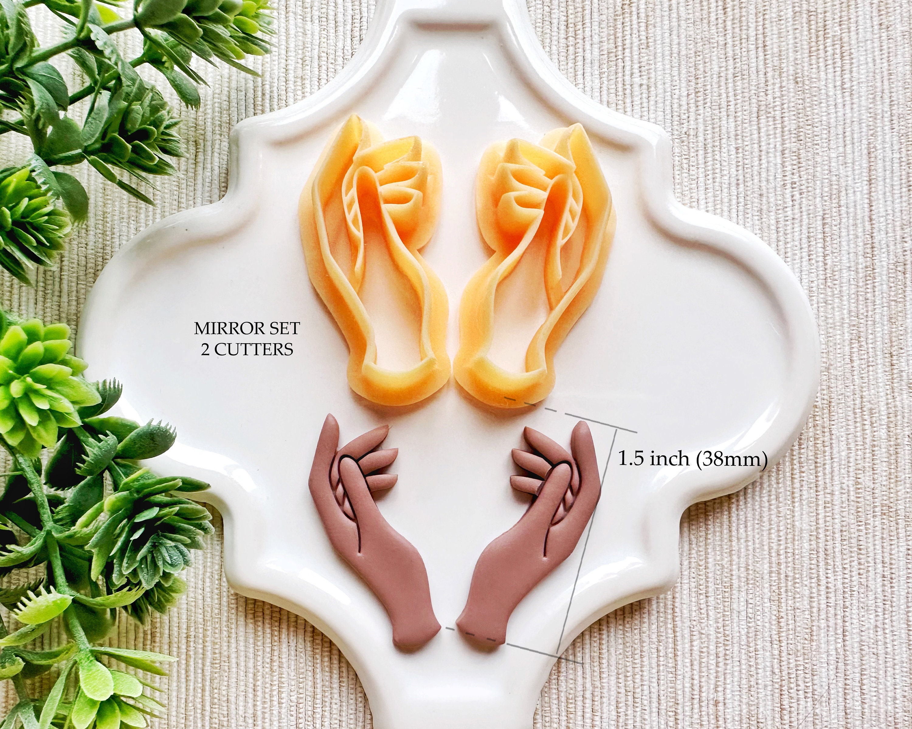 Mystical Hands Clay Cutter, Embossing Mystical Polymer Clay Cutter ...